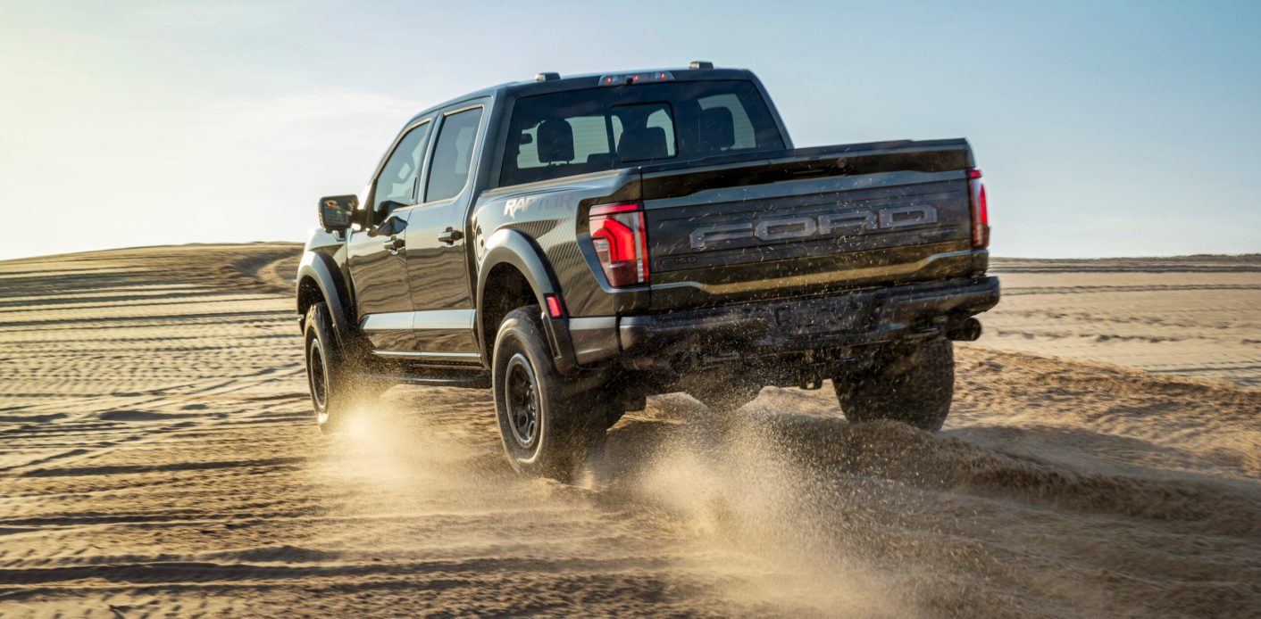 2024 Ford F-150 Raptor Adds Dual Live Valve Fox Shocks, Modular Bumper