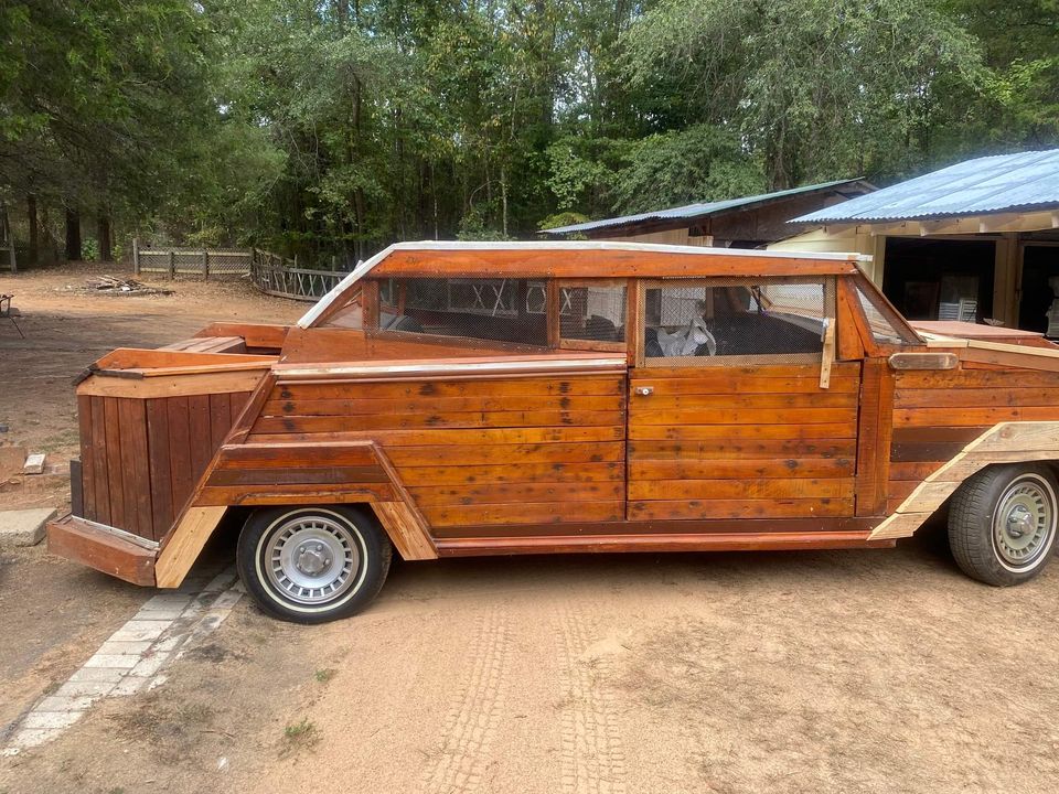 This Wood Cabin on Wheels Used to Be a 1983 Ford F-150