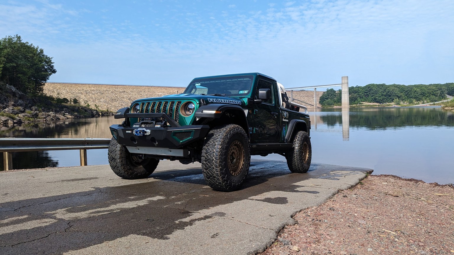 Two-Door Jeep Gladiator by Quadratec Off-Roads With the Best and Is ...