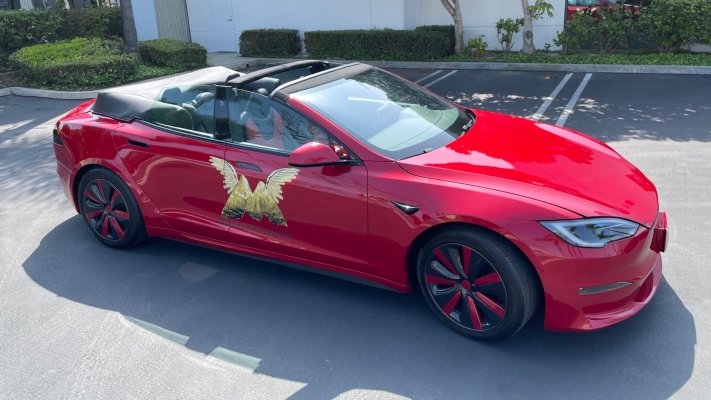 Tesla Model S Plaid Convertible Is the Closest You'll Ever Get to ...