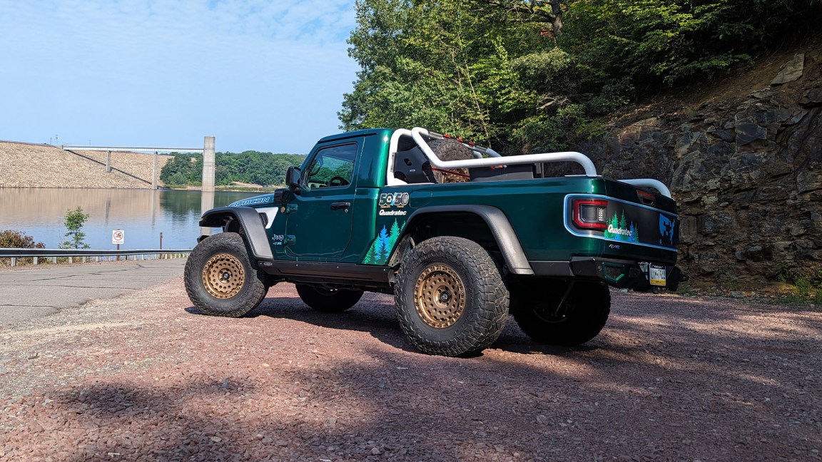Two-Door Jeep Gladiator by Quadratec Off-Roads With the Best and Is ...