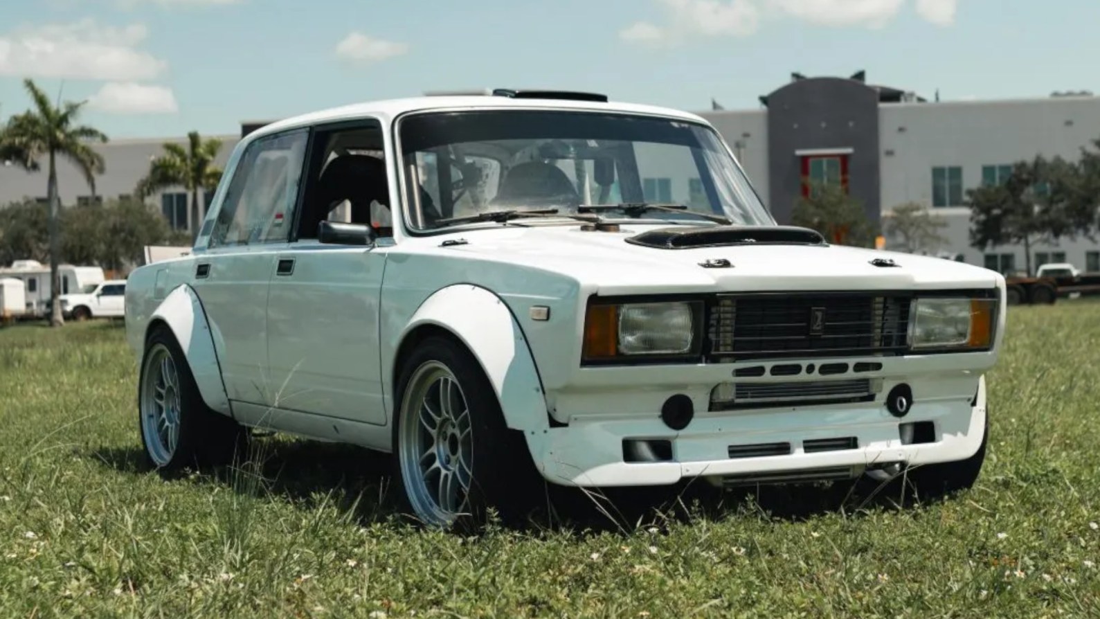 2JZ-Swapped Lada Rally Car Brings a Lot of Engine to a Little Chassis