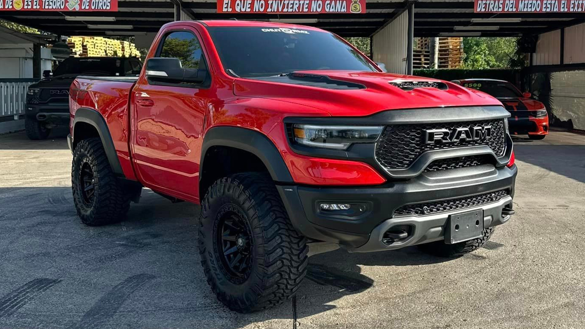 Single-Cab, Short-Bed Ram TRX Is Like a Photoshop Brought to Life