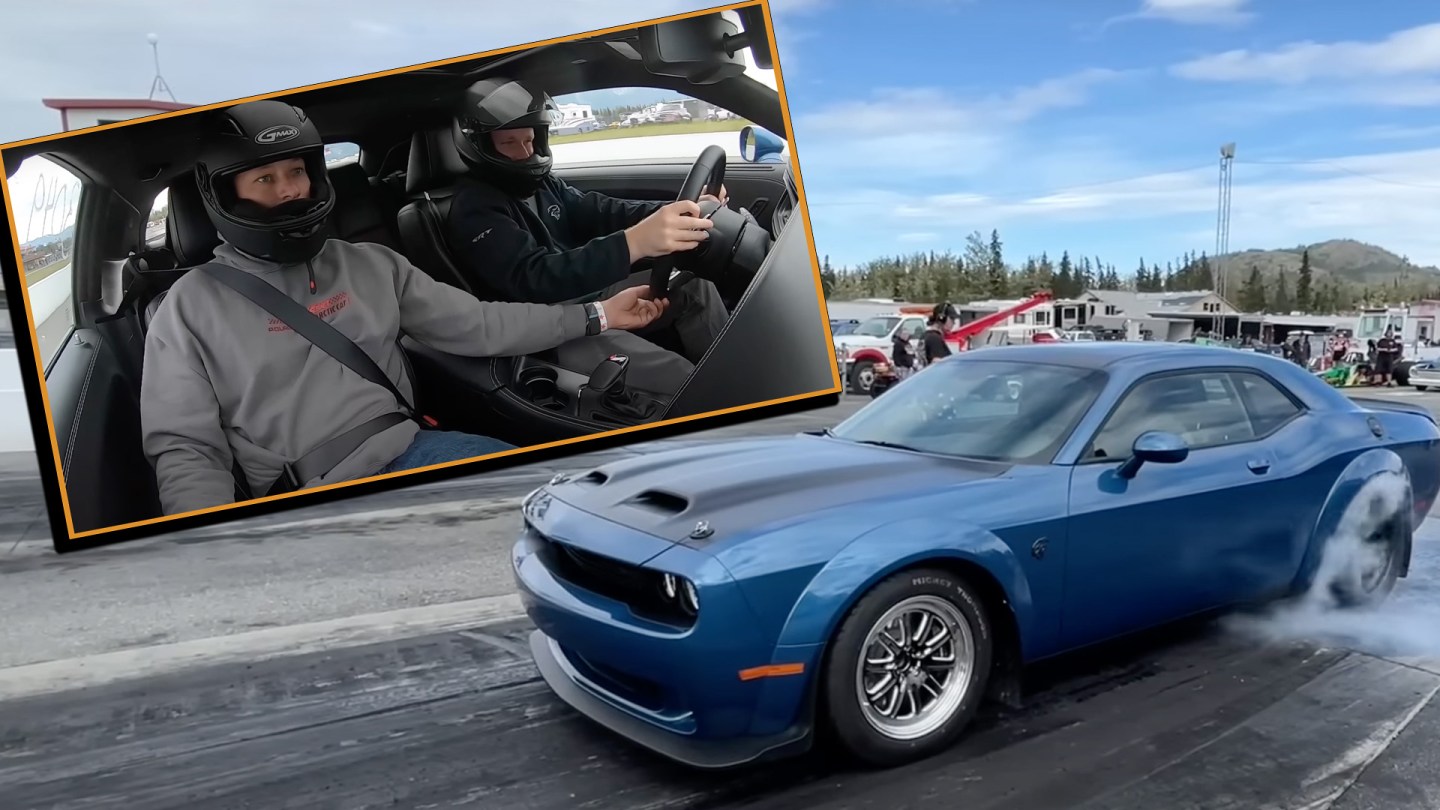 Blind Drag Racer Pushes Dodge Challenger Hellcat to 11.5-Second Quarter ...