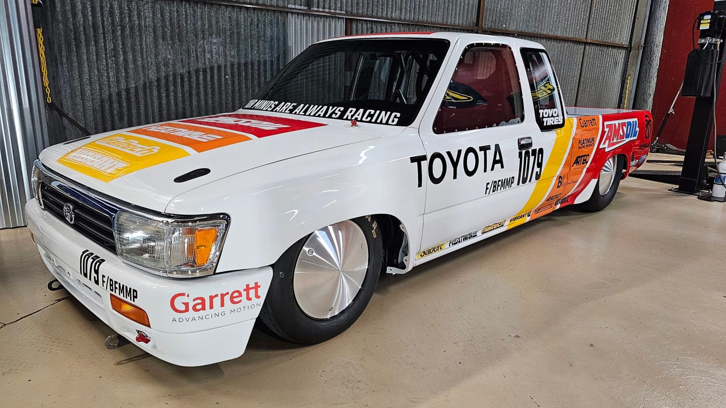 This Incredible 1991 Toyota Land-Speed Pickup Is Chasing 240 MPH at ...