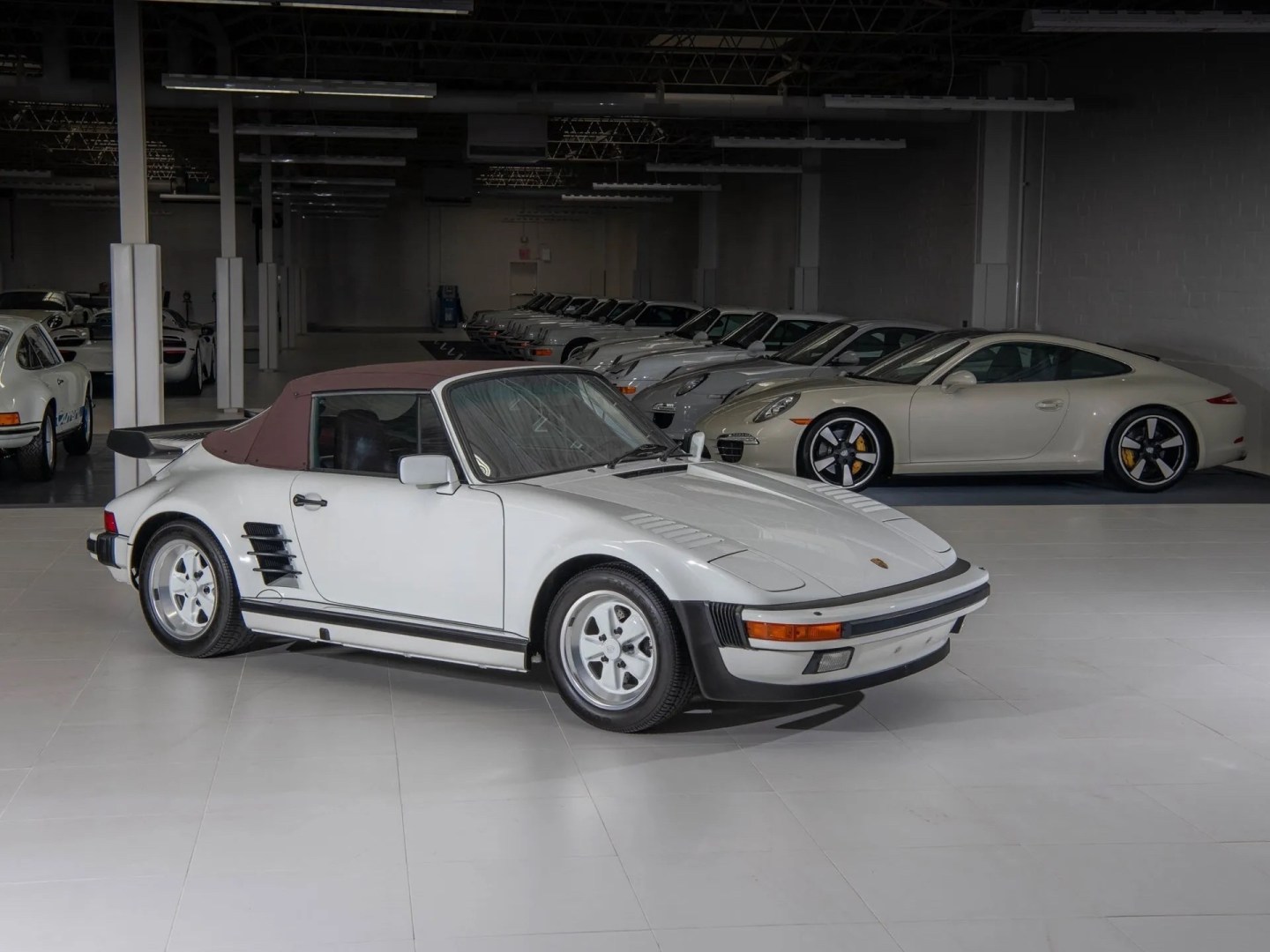 All-White Porsche Collection Stashed in Secret Location Is Headed to ...
