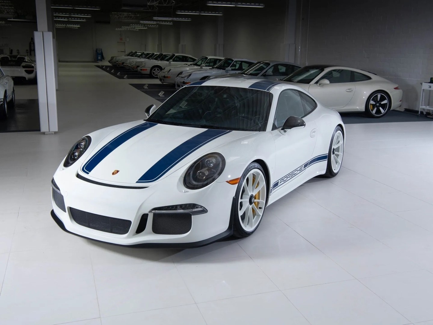 All-White Porsche Collection Stashed in Secret Location Is Headed to ...
