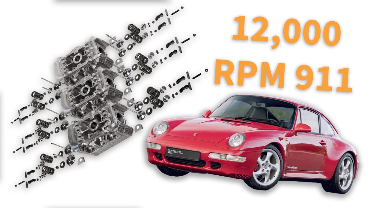 Air-Cooled Porsche 911s Can Rev to 12,000 RPM With These New Cylinder Heads