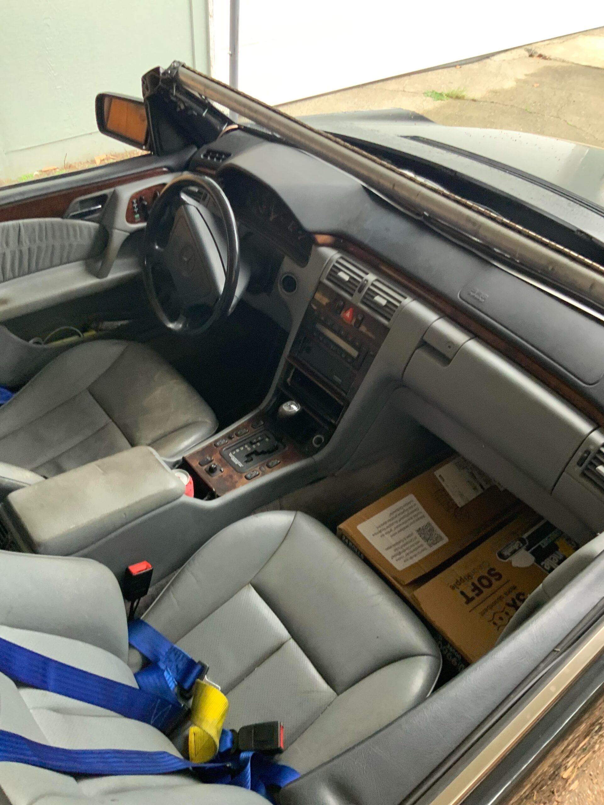 1998 Mercedes E430 Death Kart Has a V8 and Not Much Else