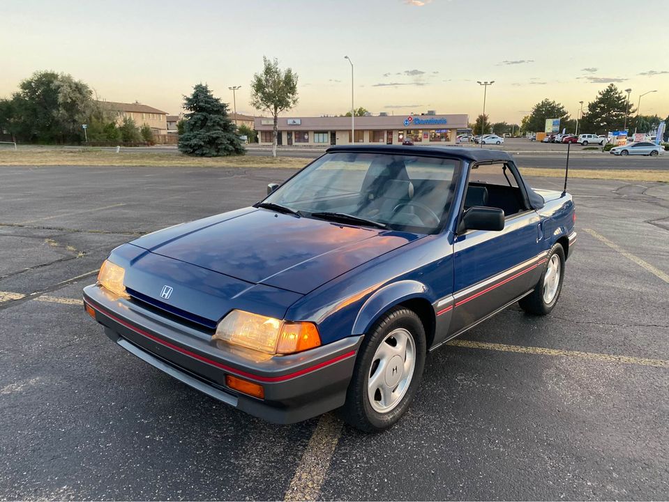 This Rare Honda CRX Convertible Deserves Some TLC, and It's for Sale