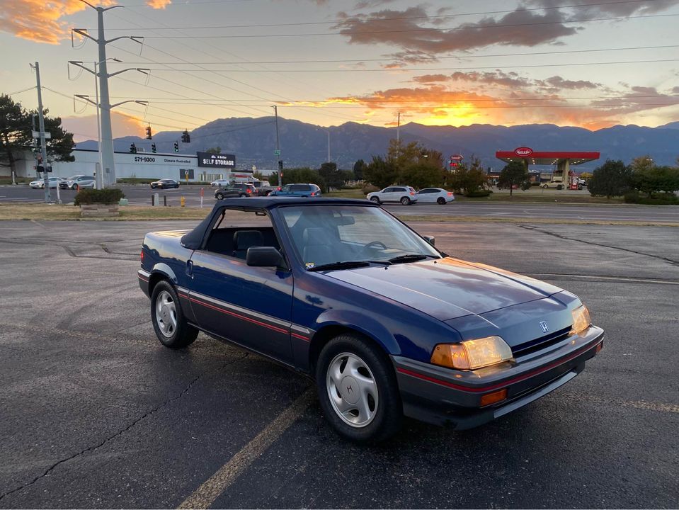 This Rare Honda CRX Convertible Deserves Some TLC, and It's for Sale