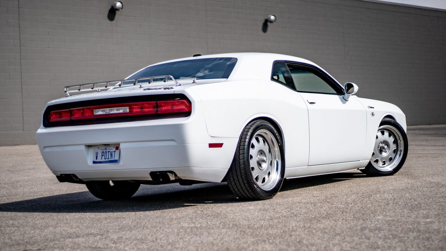 There’s a Modern ‘Vanishing Point’ Dodge Challenger Build For Sale