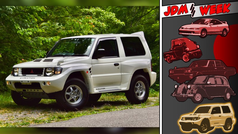 1997 Mitsubishi Pajero Evolution Review: A Rally Car, Except It's a Truck