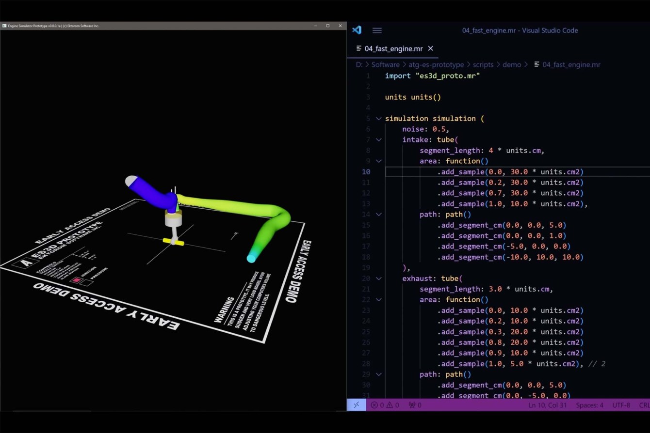 New 3D Engine Sim Can Synthesize Super Realistic Exhaust Sounds in Real ...
