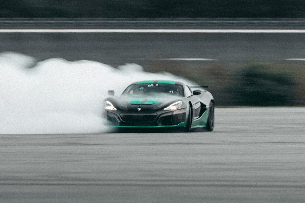 Rimac Nevera Hits 171 MPH in Reverse, a New Guinness World Record