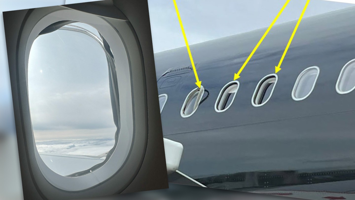 Passenger Flight Loses Two Windows After Takeoff, No One Notices Until ...