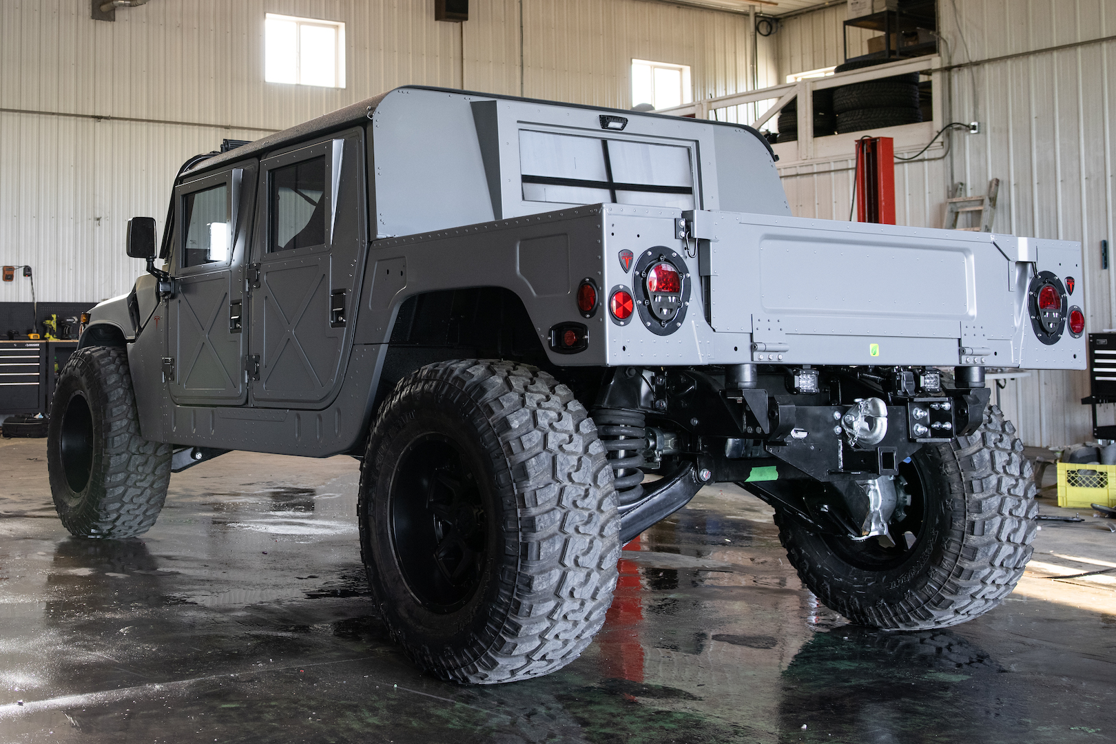 'Cyber-Hummer' H1 Could Crush a GMC Hummer EV Off-Road