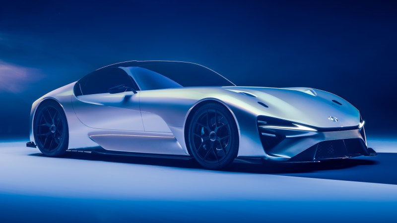 Lexus' New V8 Halo Car Sounds Incredible Ripping Around Motegi