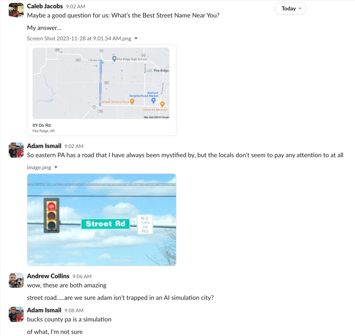 What Street Name Near You Makes You Smile?