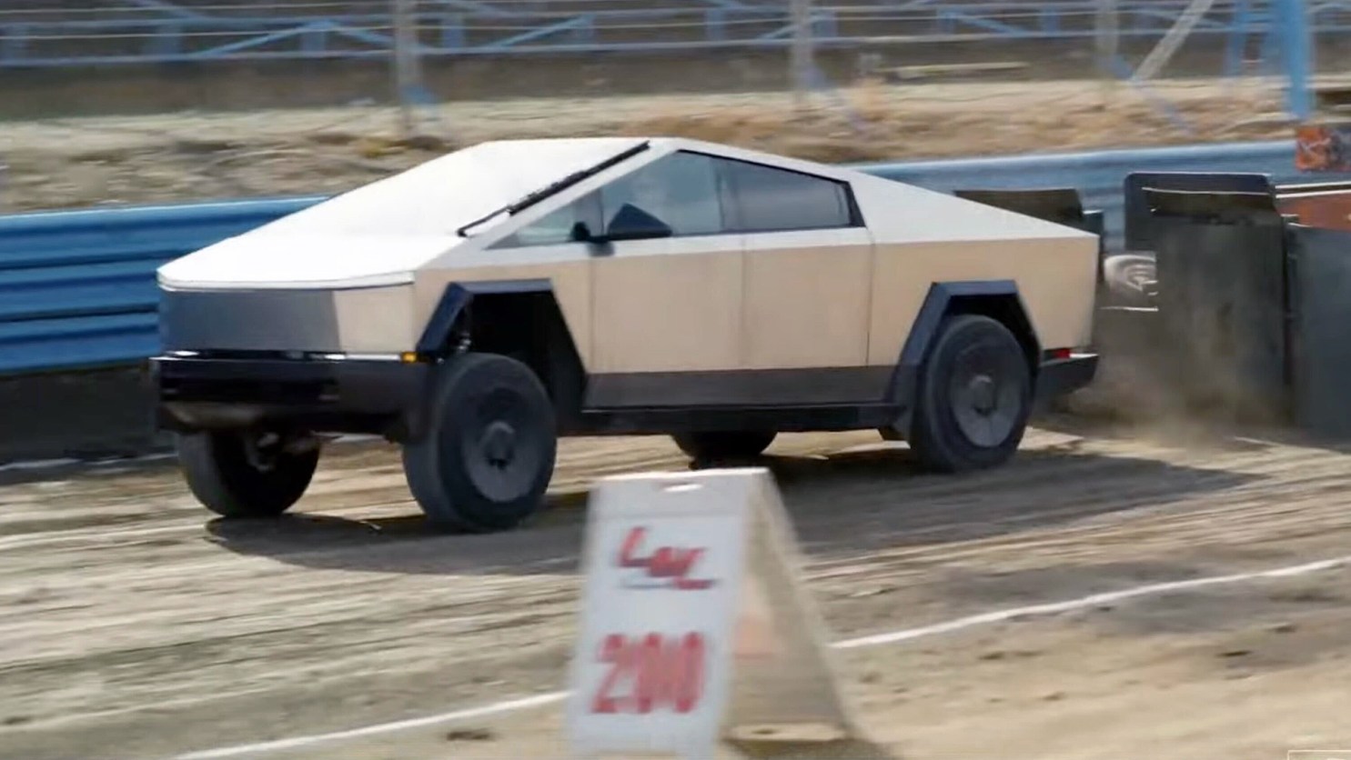 The Tesla Cybertruck Sled Pull Is Impressive Even if It Doesn’t Prove Much