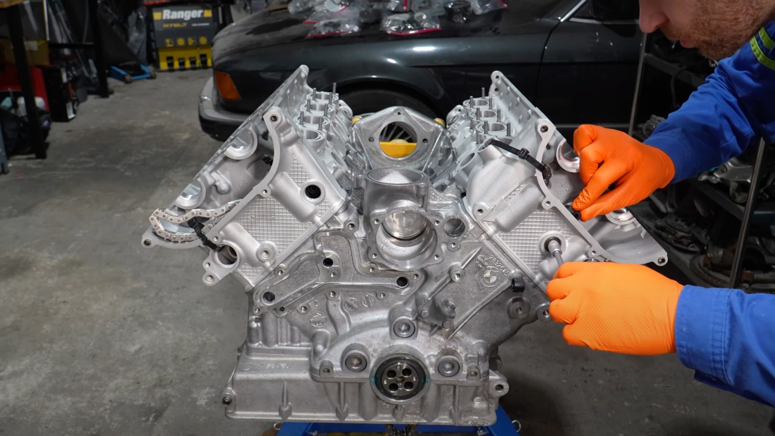 Nerd Out Over This BMW S65 V8 Engine Assembly Walkthrough