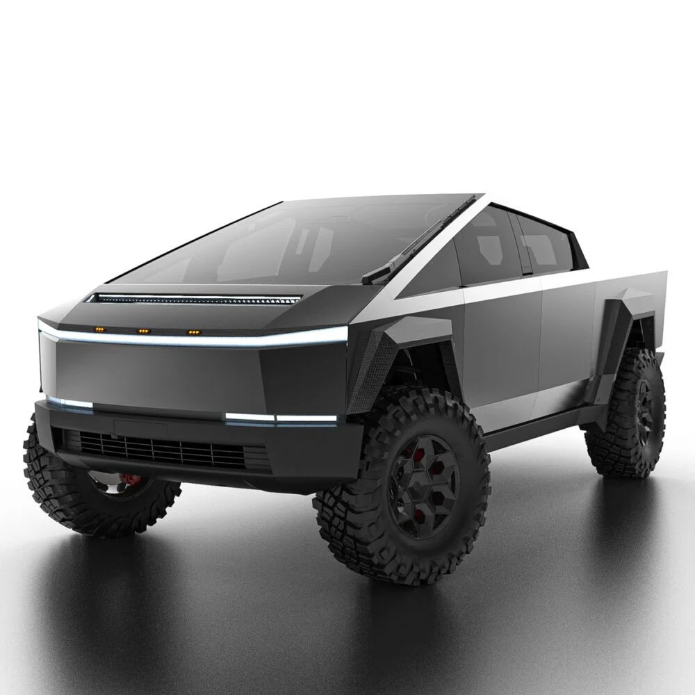 A Tesla Cybertruck Lift Kit Is Already Here and It Costs $10,000
