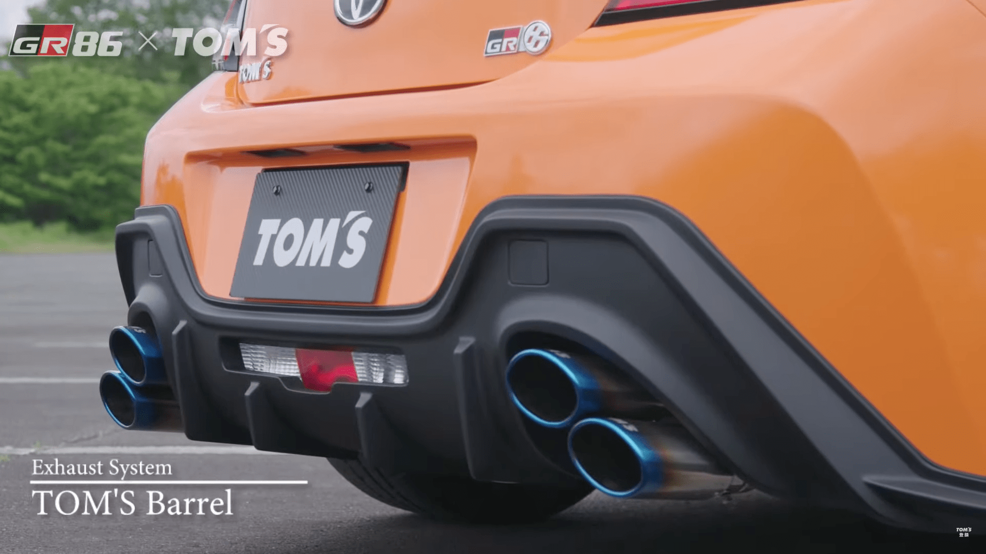 The Toyota GR86 Looks Sick With This $2,500 Lexus ISF-Style TOM'S Exhaust