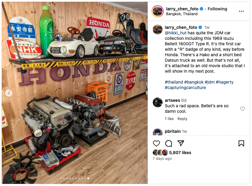 Larry Chen’s New Photos Reveal Incredible Car Spotting in Thailand