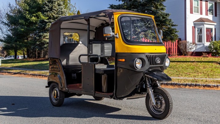 Blow Your Christmas Money on This Electric Tuk Tuk That’s in the US