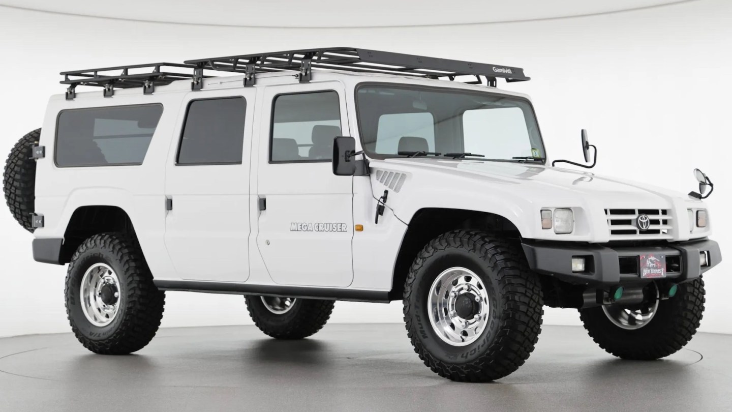 A Rare Toyota Mega Cruiser Is for Sale in the US Right Now