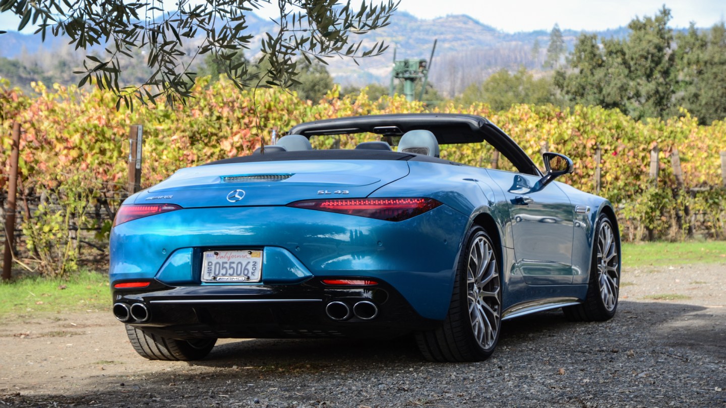 2024 Mercedes-AMG SL43 Review: Still SLing On Four Cylinders