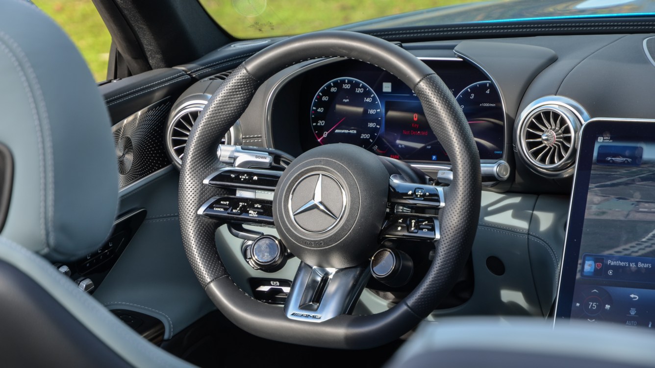 2024 Mercedes-AMG SL43 Review: Still SLing On Four Cylinders