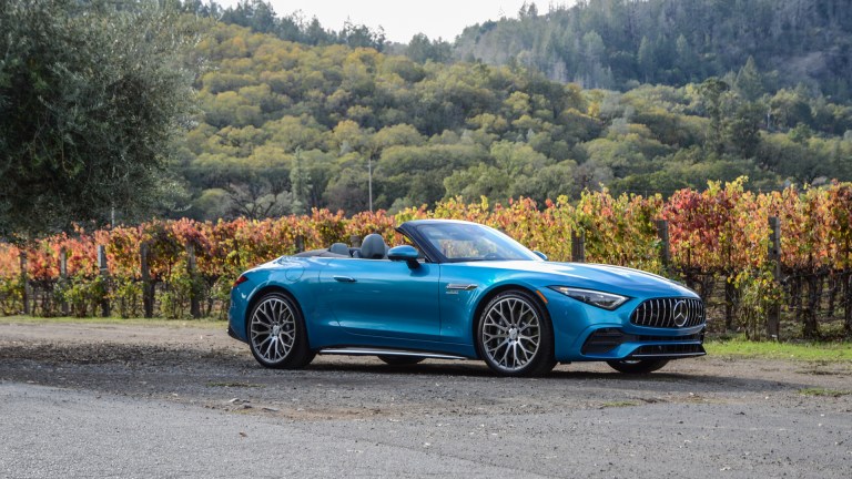 2024 Mercedes-AMG SL43 Review: Still SLing On Four Cylinders