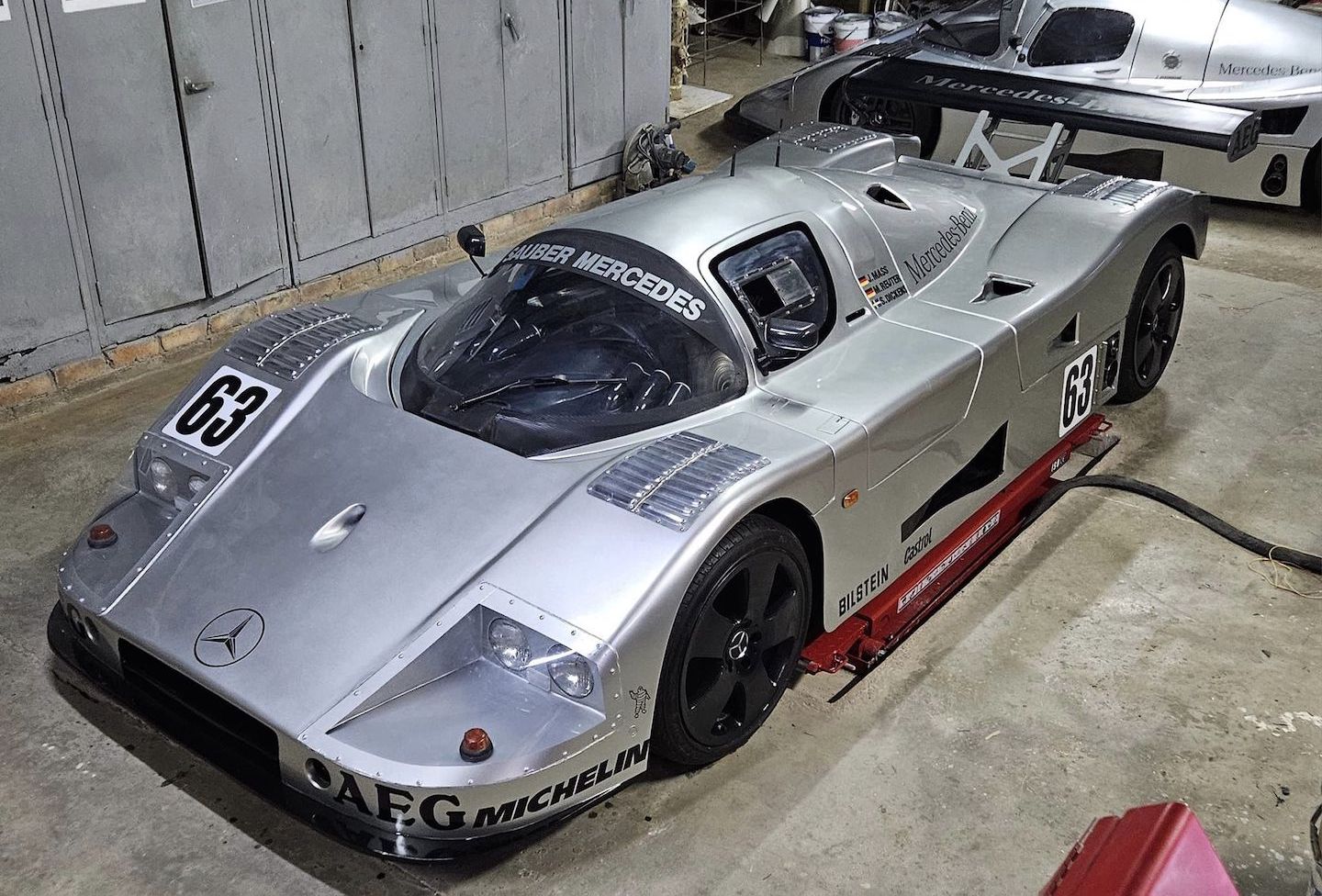 These Homemade Mercedes Race Car Replicas Look Just Like the Real Deal