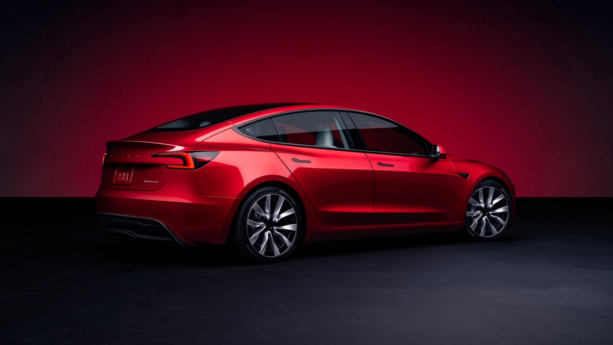 2024 Tesla Model 3 With New Face, Interior Finally Arrives in US