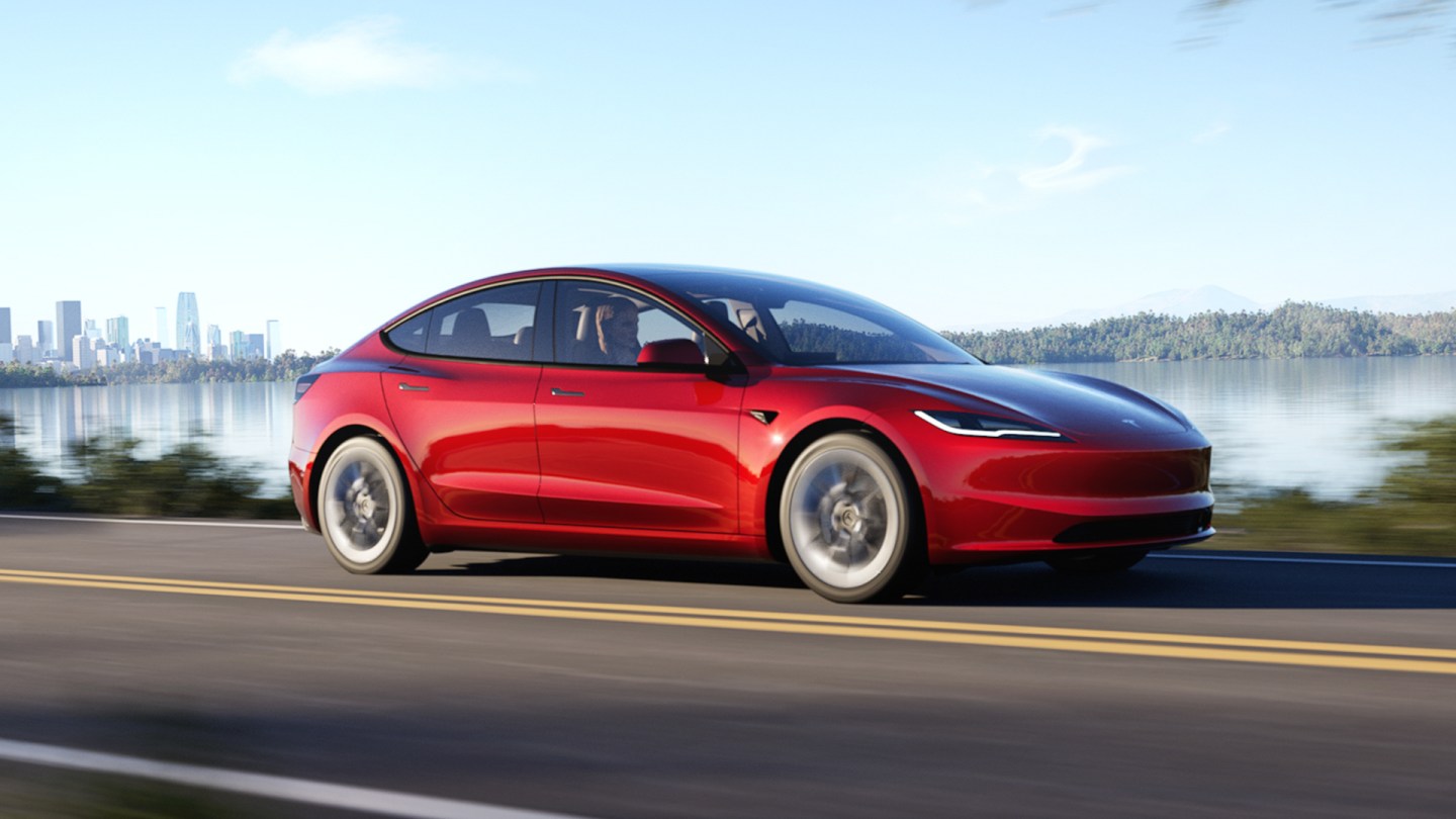 2024 Tesla Model 3 With New Face, Interior Finally Arrives in US
