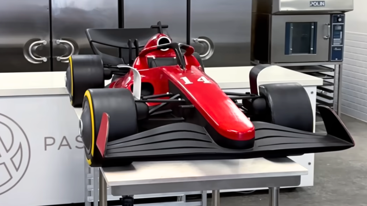This F1 Car Is Made Out of 130 Pounds of Chocolate