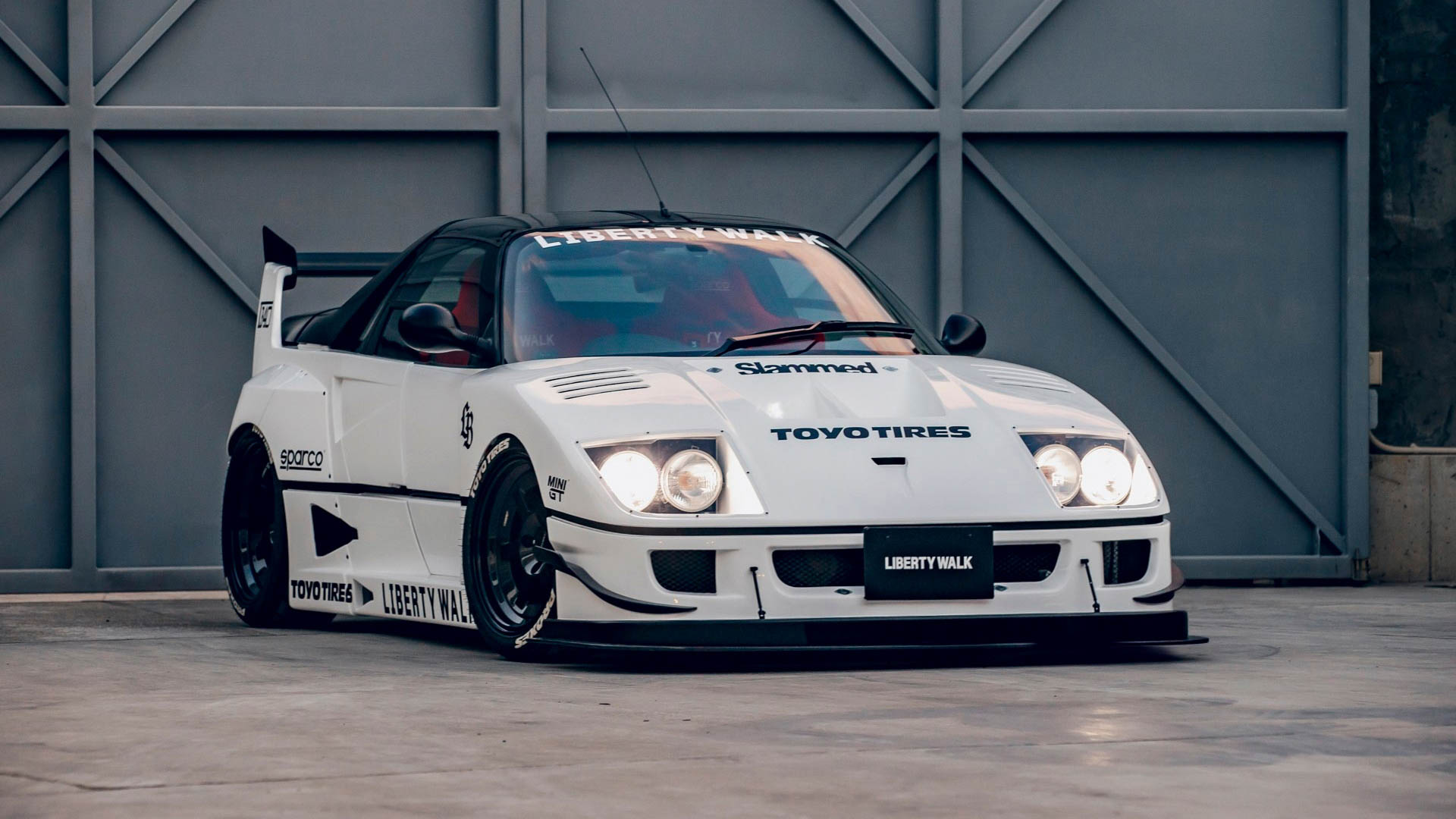 This Liberty Walk Autozam AZ-1 Is the World’s Cutest Ferrari F40
