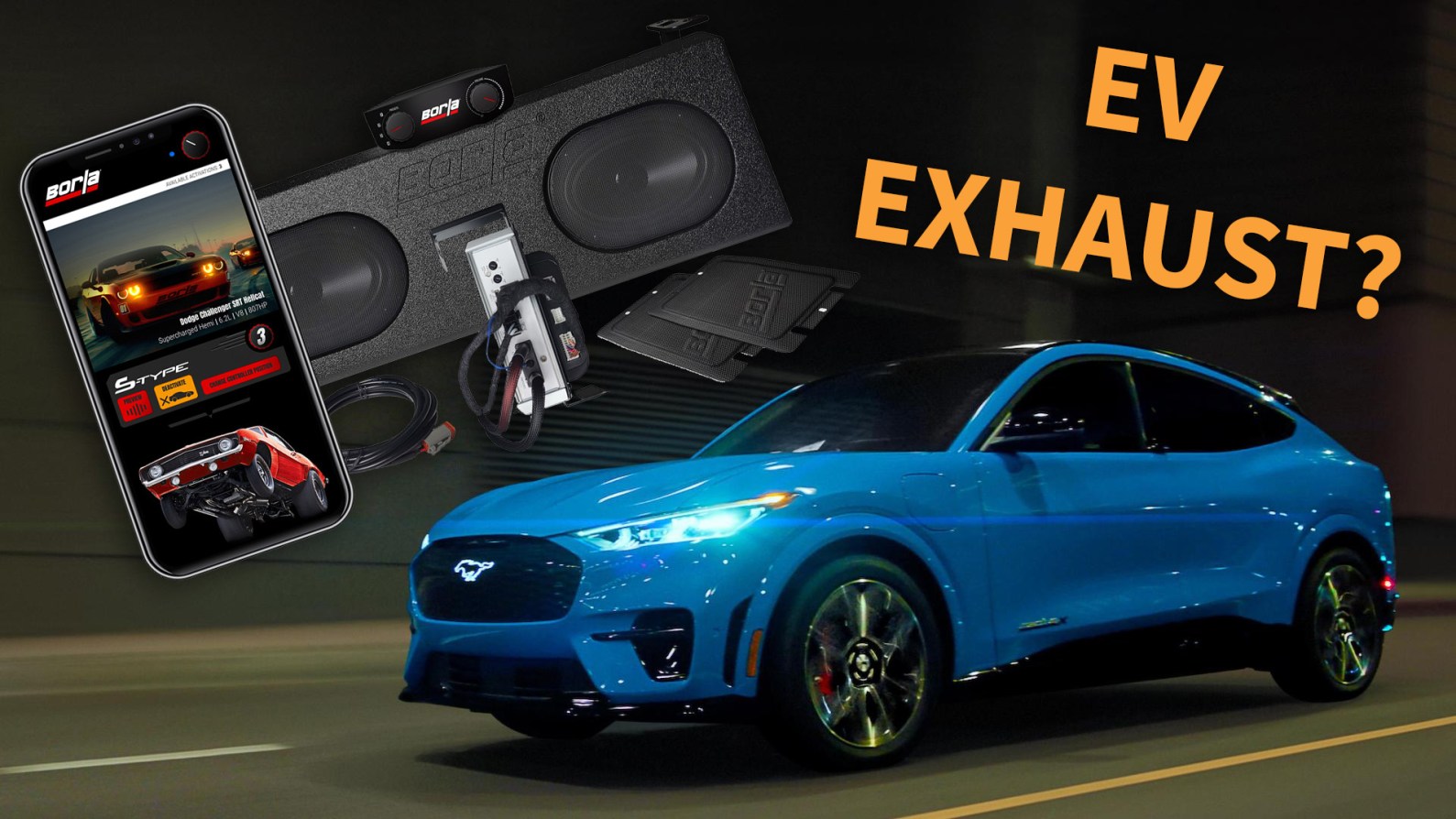 Borla's Fake V8 'Exhaust' for the Ford Mach-E Is Out, and Here's What ...