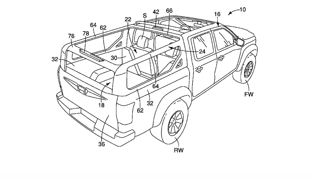 Nissan Patented This Cool Overland Conversion for the Frontier Pickup Truck