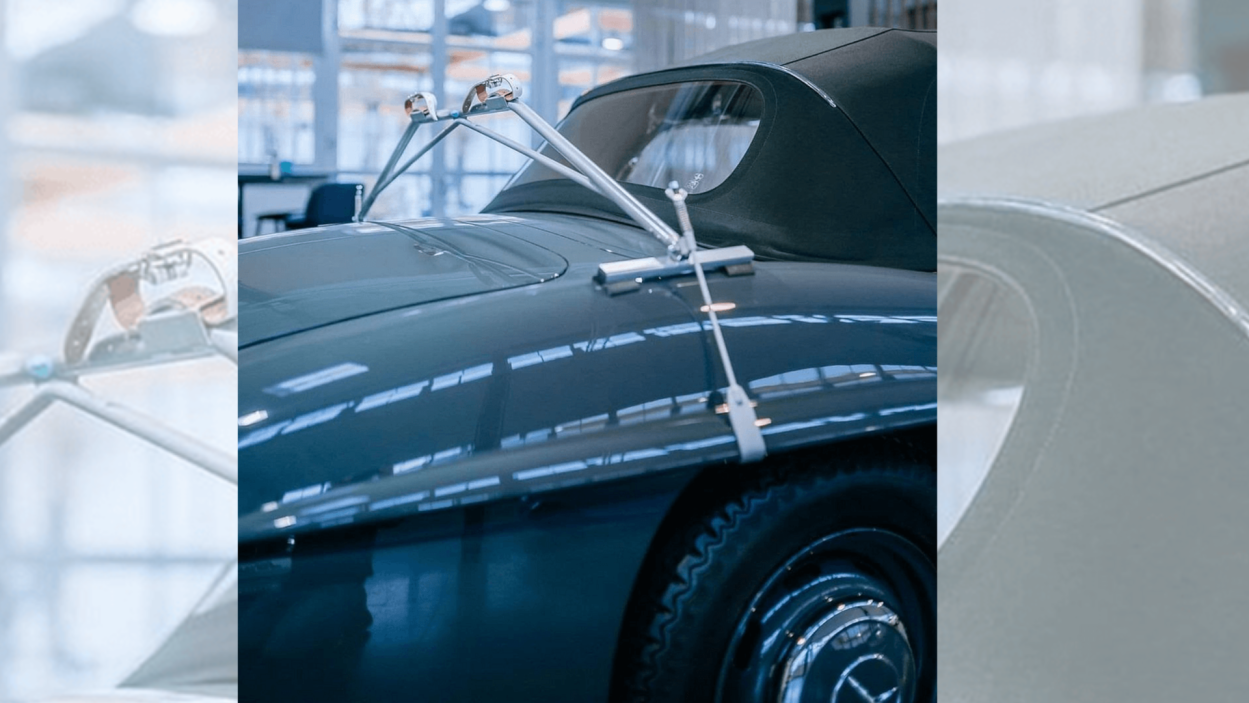 Fancy a Ski Trip in Your Million-Dollar 300 SL? Mercedes Has a Ski Rack ...