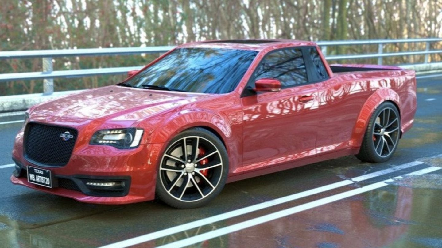 This Pickup Conversion Kit Turns Chrysler 300 Into an All-American Ute