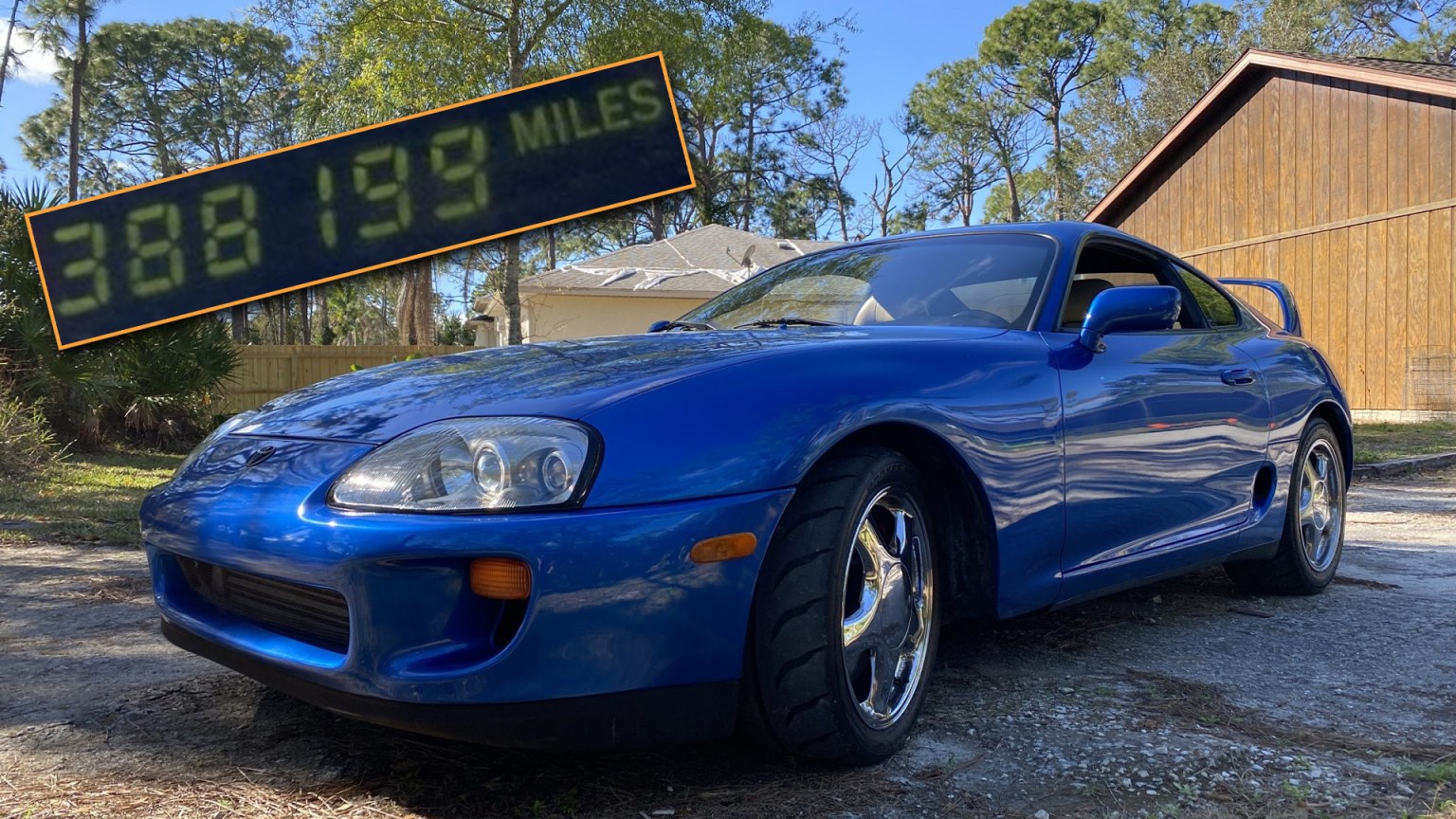 This Super-Low Mileage 1994 Toyota Supra Could Be Yours for Just $99,999