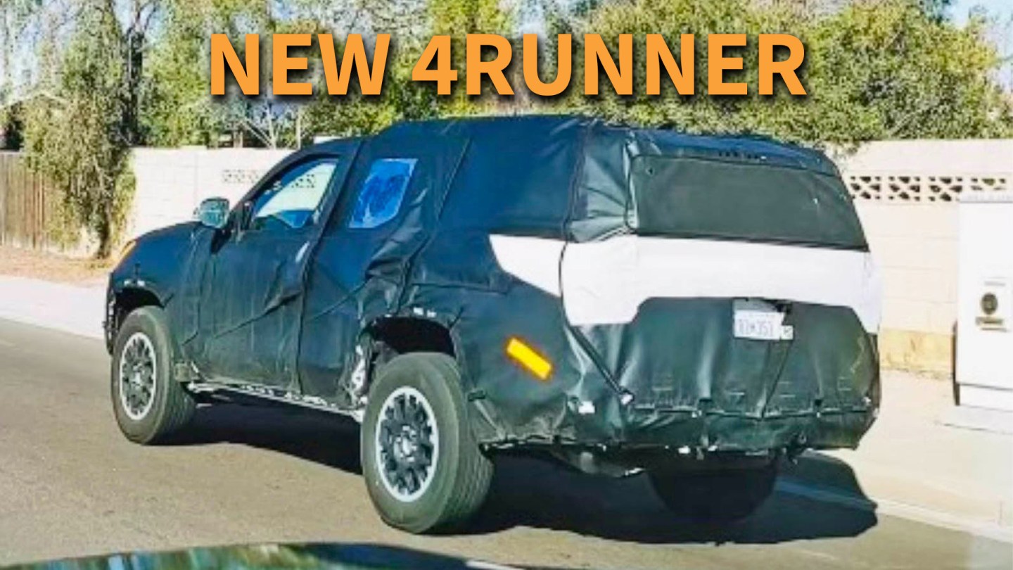 Inspiring 2024 4runner Spy Photos Photos