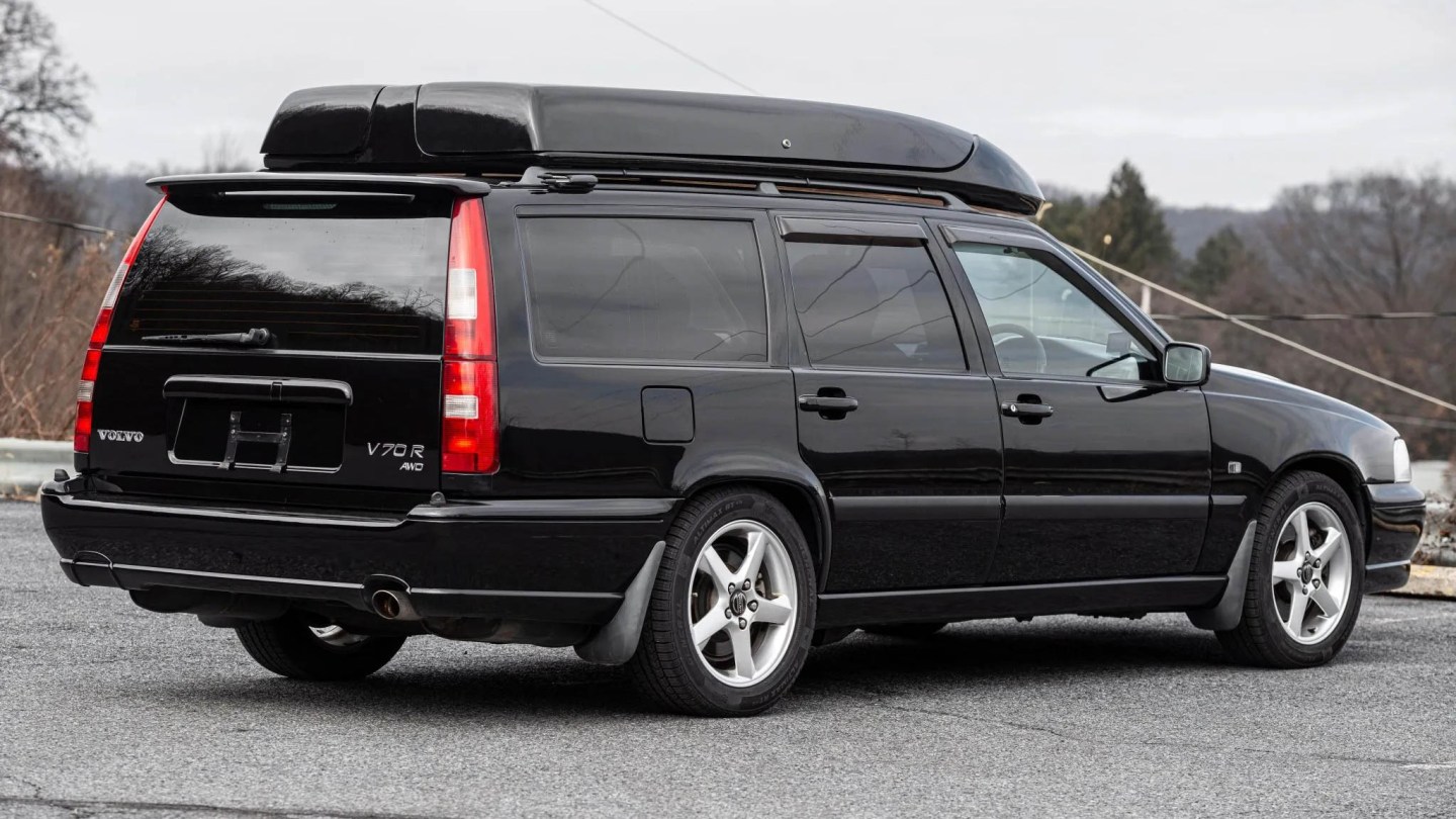 This JDM Volvo V70R For Sale Still Has Shrink-Wrapped Seats