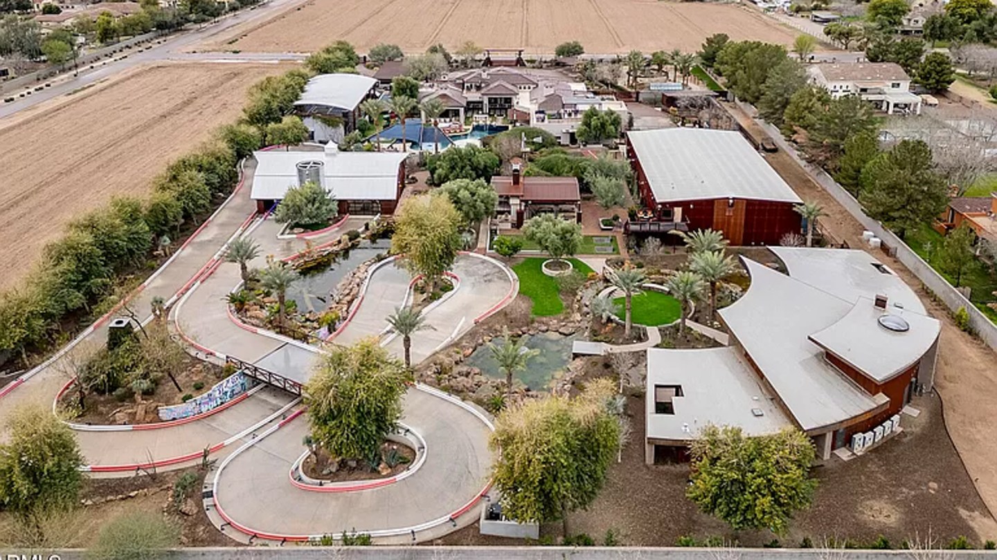 $20M Arizona Mansion Comes With a Go-Kart Track and Fully Stocked ...
