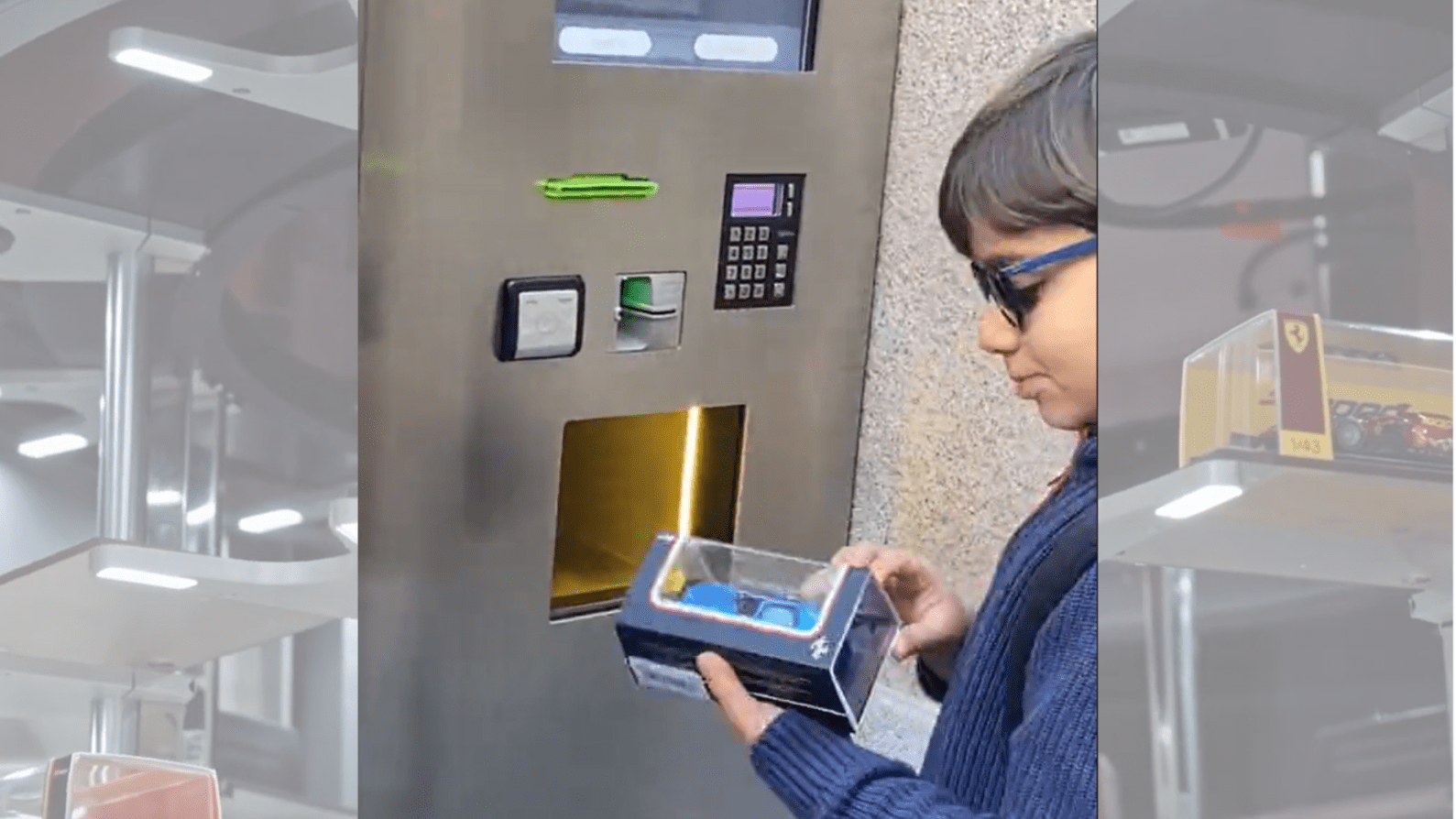 This Ferrari Store Has a Fancy Vending Machine Full of Amazing Diecast Cars