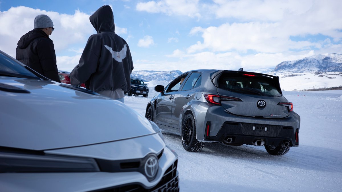 Sliding a Toyota GR Corolla on Ice Finally Made Me Enjoy Performance ...