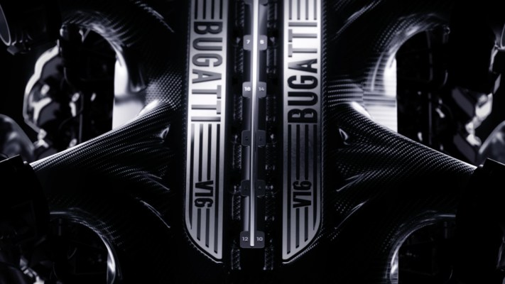 1,800 HP, No Turbos: Bugatti's New Hybrid V16 Engine