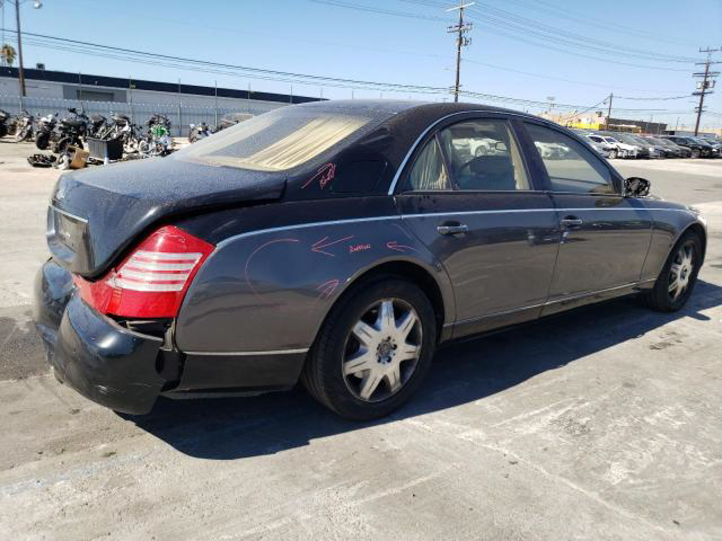 This Wrecked 2004 Maybach 57 and Its Twin-Turbo V12 Are Worth Saving—If ...